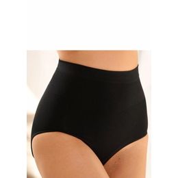 Damen Taillenshaper, NUANCE BY LASCANA, Gr. L, schwarz, Microfaser, Obermaterial: 88% Polyamid, 12% Elasthan, Unterhosen, SEAMLESS mit K&uuml;hlungseffekt