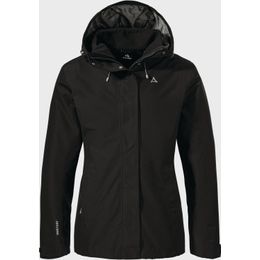 Sch&ouml;ffel SCH&Ouml;FFEL Damen Doppeljacke "Hiking 3in1 Jacket Style Okere WMS", schwarz, Gr. 36, Aussenjacke Oberstoff : 100% Polyester (Membran: Polyurethan)