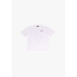 DROPSIZE Herren T-Shirt "Dropsize HEAVY OVERSIZE ICE CREAM T-SHIRT", wei&szlig;, Gr. S, bedruckt, 100% Baumwolle, Shirts