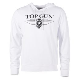Top Gun Herren Kapuzenpullover "TG20201049", wei&szlig;, Gr. XXL, Obermaterial: 100% Baumwolle, Pullover