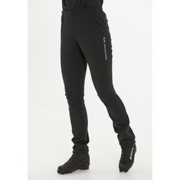 Endurance Damen Softshellhose "Zora W XCS", schwarz, Gr. 44, unifarben, 100% Polyester, Hosen, mit wasser -und winddichter Ausstattung