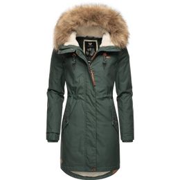 Ragwear Damen Winterjacke "Tawny", gr&uuml;n, Gr. M, Au&szlig;enmaterial: 65% Polyester, 35% Baumwolle. Innenfutter: 100% Polyester. Wattierung: 100% Polyester,