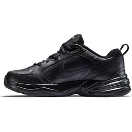 Nike Herren Sneaker "AIR MONARCH IV", Gr. 40, schwarz, Leder, Synthetik, Textil, Schuhe
