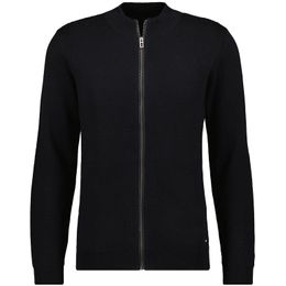 Ragman Herren Collegejacke, schwarz, Gr. L, 95% Baumwolle 5% Kaschmir, Jacken