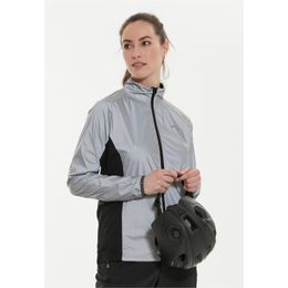 Endurance Damen Softshelljacke "Jelly", grau, Gr. 34, mehrfarbig, 92% Polyester, 8% Elasthan, Jacken, water and windproof