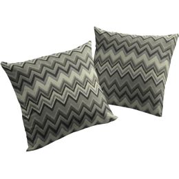 Dekokissen WIRTH, B:50cm L:50cm, gr&uuml;n, Baumwolle, Polyester, Kinderzimmer, Dekokissen_Sitzkissen_Kissenh&uuml;llen, "Benewitz", Kissenh&uuml;lle ohne F&uuml;llung,