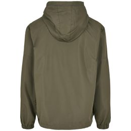 Brandit Herren Allwetterjacke "Brandit Herren Summer Pull Over Jacket"olive, Gr. 5XL, mehrfarbig, 100% Polyester, Jacken