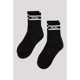 Harlem Soul Tennissocken, Gr. 39, schwarz, Material: 78% Baumwolle, 20% Polyamid, 2% Elasthan, Socken
