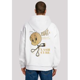 F4NT4STIC Herren Kapuzenpullover "Looney Tunes Tweety Lash Curls", wei&szlig;, Gr. L, Obermaterial: 100% Baumwolle, Pullover, Print