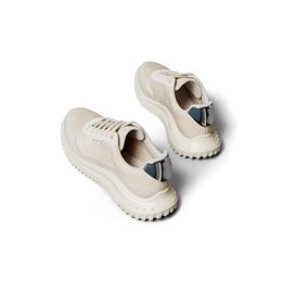 Damen Sneaker "EVA RUNNER LACE UP MAT MIX", Calvin Klein Jeans, Gr. 36beige, Lederimitat, Textil, unifarben mit Farbeinsatz, Schuhe, Halbschuh,
