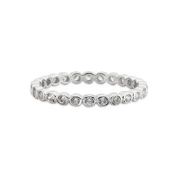 Bruno Banani Damen Fingerring "Schmuck Geschenk Silber 925 Damenring Memoire Regenbogen", 59, Silber 925 (Sterlingsilber), 2,3mm, silber, Silber 925