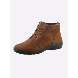 Waldl&auml;ufer WALDL&Auml;UFER Damen Stiefelette, Gr. 6, braun, Veloursleder, Basic, Schuhe