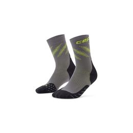 CEP Core Run Edt. Elliptic Mid Cut Socks Bekleidung Herren grau