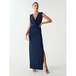 BWLDR Abendkleid 'KAYLIE' Damen Gr&ouml;&szlig;e 38 marine Winterkleid