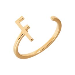 Design Letters Ring Damen Gr&ouml;&szlig;e 50/54 gold
