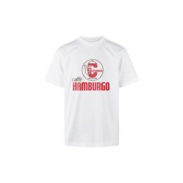 Cleptomanicx T-Shirt 'Hamburgo' Herren Gr&ouml;&szlig;e S wei&szlig;