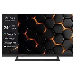 PEAQ PTV 24GH-5025C Google LED TV (Flat, 24 Zoll / 60,0 cm, HD-ready, SMART TV)