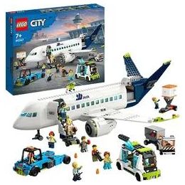 Lego City 60367 Passagierflugzeug Bausatz, Mehrfarbig