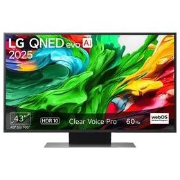 LG QNED4386A6C QNED TV (Flat, 43 Zoll / 109 cm, UHD 4K, SMART TV)