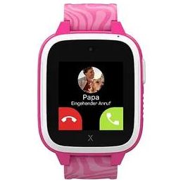 XPLORA XGO3 2. Generation, inkl. Freenet SIM Kinder Smartwatch Silikon, Langer Teil: 112 x 20 mm, kurzer 83 Pink