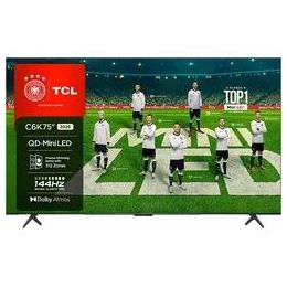 TCL 75C6K QD-Mini LED TV (Flat, 75 Zoll / 191 cm, HDR 4K, SMART TV)
