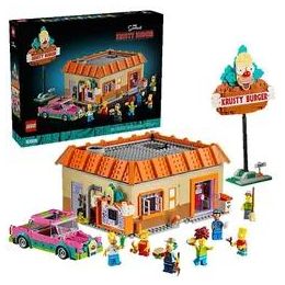 Lego Icons 10352 The Simpsons: Krusty Burger Bausatz, Mehrfarbig