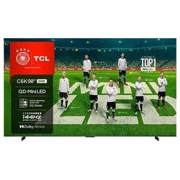 TCL 98C6K QD-Mini LED TV (Flat, 98 Zoll / 249 cm, HDR 4K, SMART TV)