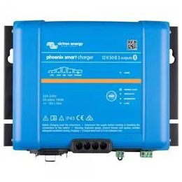 VICTRON ENERGY Victron Phoenix Smart IP43 Ladeger&auml;t 12/50 (3) - 12 V / 50 A / 230 V / 3 Ausg&auml;nge