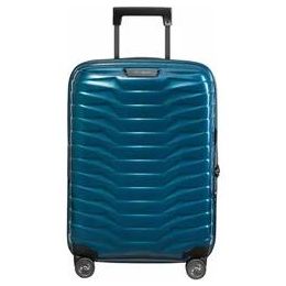 Samsonite Proxis Trolley mit 4 Rollen erweiterbar 55cm (20/23cm) Petrol Blue