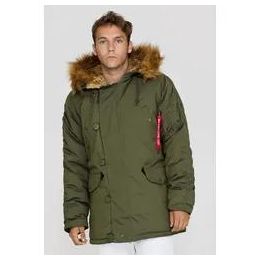 Alpha Industries Winterjacke Explorer dunkelgr&uuml;n Herren