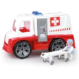 Spielzeug-Krankenwagen LENA "Truxx", rot (wei&szlig;, rot), Spielzeugfahrzeuge, KinderB:16cm H:17cm T:29cm, Kunststoff, Made in Europe, B:16cm H:17cm T:29cm