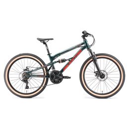 Jugendfahrrad Bikestar Gr. 33, gr&uuml;n, Fahrr&auml;der, Kinder, 33cm, 24 Zoll (60,96cm)