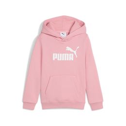 Kapuzenpullover Puma "ESS No. 1 Logo Fleece-Hoodie Jungen", Jungen, Gr. 104, rosa (pinkscape pink), Obermaterial: 66% Baumwolle, 34% Polyester; Kapuzenfutter: 100% Baumwolle; Rippe: 3% Elasthan, 97% Baumwolle, regular fit, Pullover Kapuzenpullover