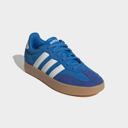 Sneaker adidas Sportswear "BARREDA", Herren, Gr. 40, bright royal, core wei&szlig;, royal blau, Leder, Synthetik, Schuhe Sneaker, inspiriert vom Design des adidas Handball Spezial