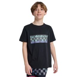 T-Shirt Quiksilver "Next Gen", Jungen, Gr. 10, schwarz, Obermaterial: 70% Walkfrottier, 30% Walkfrottier;, Shirts T-Shirt