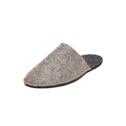 MagicFelt Slippers 'Filzpantoffel MagicFelt Travel 2.0' female Grey size 44/45