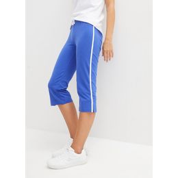 bonprix Capri-Hose aus Baumwolle mit Stretch (2er Pack), blau, mit Baumwolle
