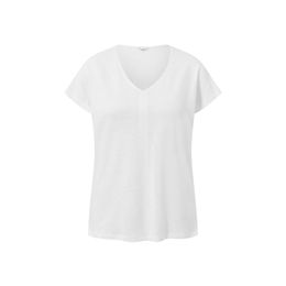 Tchibo - Shirt aus Leinenmix - Damen - Gr. L - creme