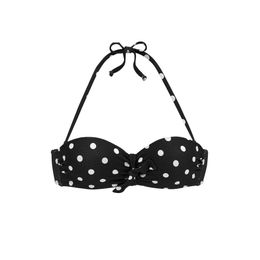 Lascana Bikini Top female Black size 32