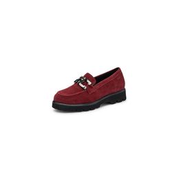 Sioux - Slipper Meredira, rot, Gr. 41 - Leder