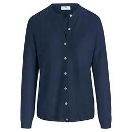 Twinset aus 100% Schurwolle Pure Tasmanian Wool Peter Hahn blau, 52