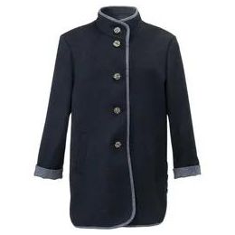 Loden-Longjacke Peter Hahn blau, 40