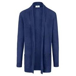 Cardigan aus 100% Schurwolle Peter Hahn blau, 46