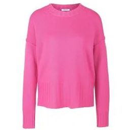 Rundhals-Pullover aus Schurwolle und Kaschmir Peter Hahn pink, 36