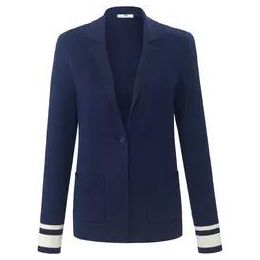 Strickblazer Peter Hahn blau, 42