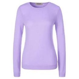 Rundhals-Pullover aus 100% Premium-Kaschmir Peter Hahn lila, 46