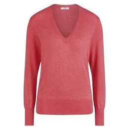 V-Pullover Peter Hahn rot, 40