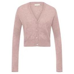 Strickjacke aus 100% Kaschmir Peter Hahn ros&eacute;, 44