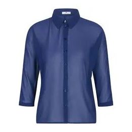 Bluse Peter Hahn blau, 52