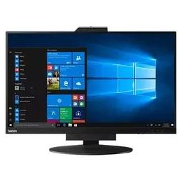 Lenovo ThinkCentre TIO27 68,6 cm 27 QHD-Monitor IPS, 60 Hz, 4 ms, HDMI, DisplayPort, Mikrofon, Infrarot-Webcam, Lautsprecher, hohenverstellbar, neig-, schwenk- und drehbar